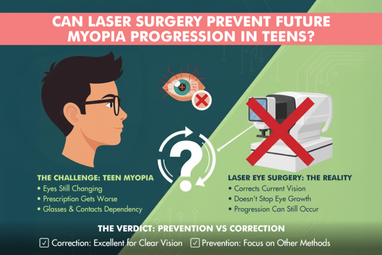 Laser Vision Correction & Myopia Progression in Teens | Myopia Control