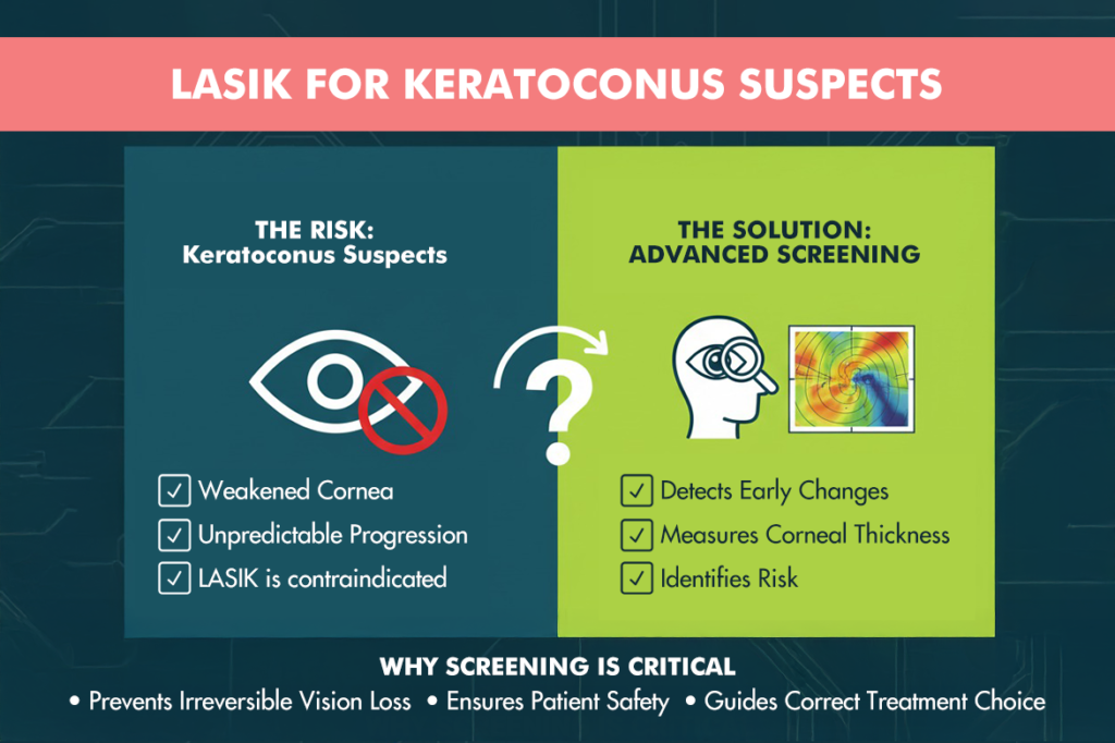 LASIK for Keratoconus: Importance of Screening Before Surgery